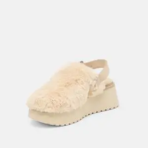 DOLCEVITA Lansy Faux Fur Slingback Clog