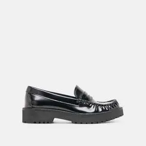 DOLCEVITA Merek Lug Sole Loafers - Midnight Boxleather