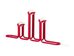 IKEA X Gustaf Westman Stråla Led Candelabra - Red