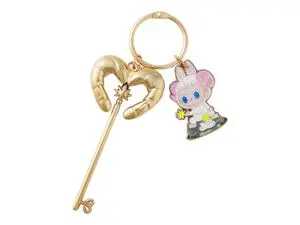 POP MART The Monsters Labubu Constellation Series Aries Key Pendant - Multicolor