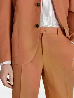Incotex Single-breasted Linen Suit
