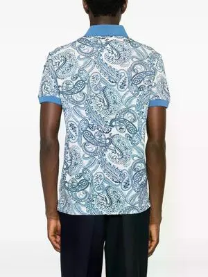 Etro Paisley-pattern Polo Shirt