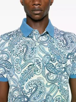 Etro Paisley-pattern Polo Shirt