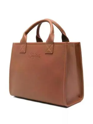 MC2 SAINT BARTH Large Vanity Tote Bag - Brown