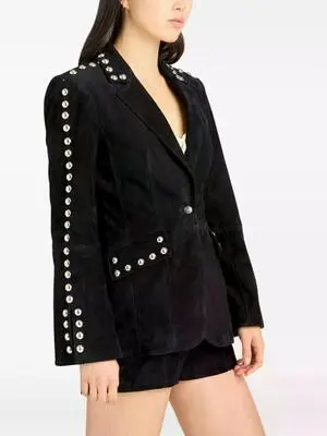 Cinq À Sept Milly Studded Suede Jacket