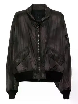 THE VIRIDI-ANNE Zip-up Bomber Jacket