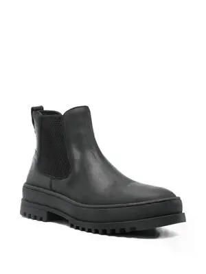 BLAUER. Leather Chelsea Boots