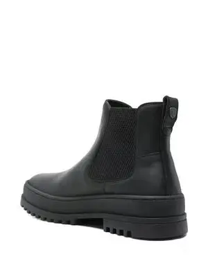 BLAUER. Leather Chelsea Boots
