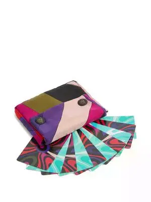 Emilio Pucci Marmo-print Playing Cards
