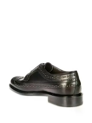 MORGILLO Leather Derby Shoes