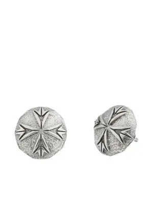 Emanuele Bicocchi Shield Stud Earrings