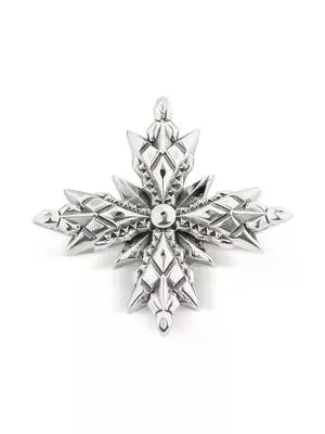 Emanuele Bicocchi Stella Ventis Star-motif Brooch - Silver