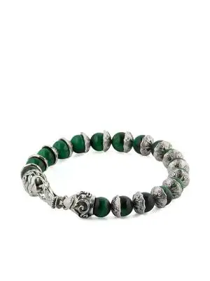 Emanuele Bicocchi Beaded Logo Bracelet