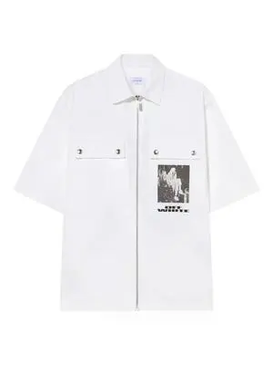 Off-White Xerox Star Zip Shirt