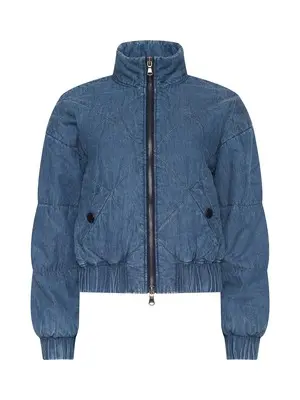 L'Agence Ryah Denim Bomber Jacket