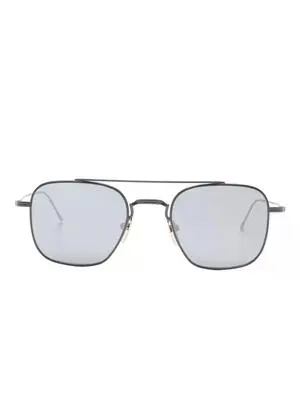 Thom Browne Pilot-frame Sunglasses - Black