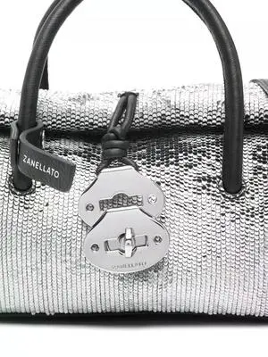ZANELLATO Baby Dotta® Tote Bag - Silver