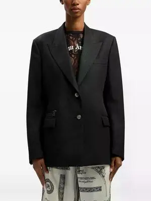 Palm Angels Peak-lapel Blazer