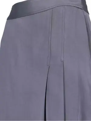 Aspesi Pleated Long Skirt - Grey