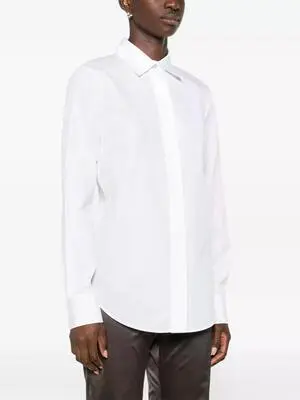 Gucci Point-collar Cotton Shirt