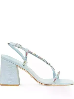 STUART WEITZMAN 85mm Soiree Crystal Heeled Sandals