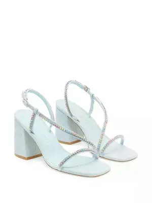 STUART WEITZMAN 85mm Soiree Crystal Heeled Sandals