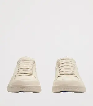 Burberry Leather Terrace Sneakers - White
