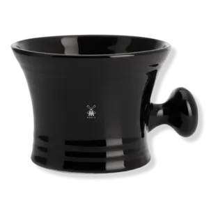 MUHLE Porcelain Shaving Mug With Handle - Black