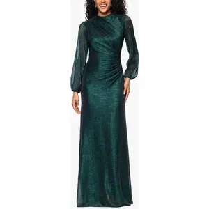 Betsy & Adam Long Sleeve Evening Dresses