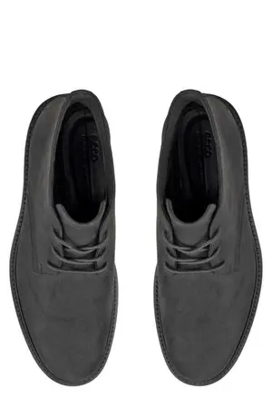 Ecco Metropole London Waterproof Suede Chukka Boot - Black