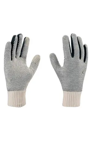 JORDAN Airy Knit Touchscreen Gloves - Light Orewood/off Noir
