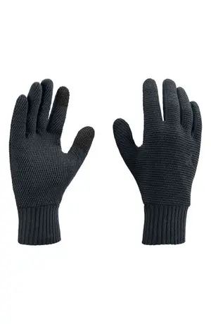 JORDAN Airy Knit Touchscreen Gloves Off Noir/black