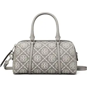 Tory Burch Mini T Monogram Jacquard Utility Barrel Bag