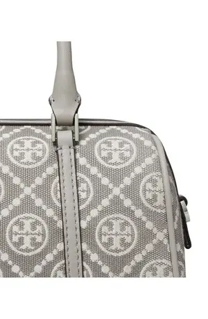 Tory Burch Mini T Monogram Jacquard Utility Barrel Bag