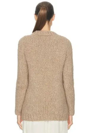 Gabriela Hearst Lawerence Cashmere Sweater - Oatmeal