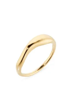 Monica Vinader Antica Stacking Ring - 18ct Gold Vermeil