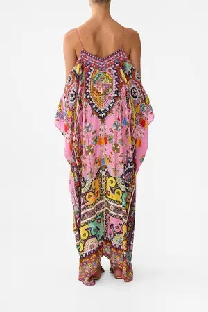 Camilla Drop Shoulder Strap Kaftan