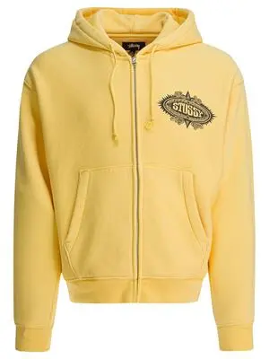 StÜssy Stüssy Half Zip Sweatshirt - Yellow