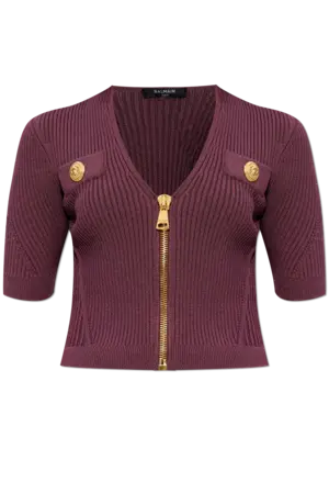 Balmain Top With Decorative Buttons