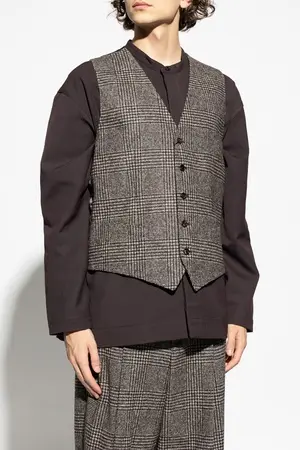Dolce & Gabbana Checked Pattern Vest
