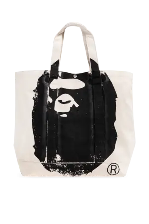 A BATHING APE Shopper Bag - Cream