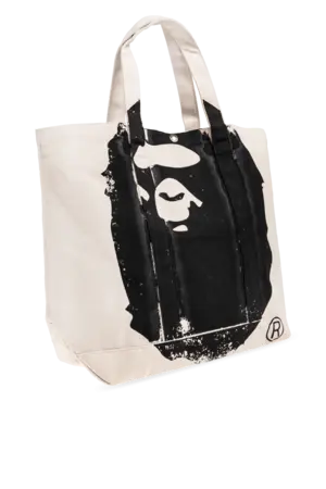 A BATHING APE Shopper Bag - Cream