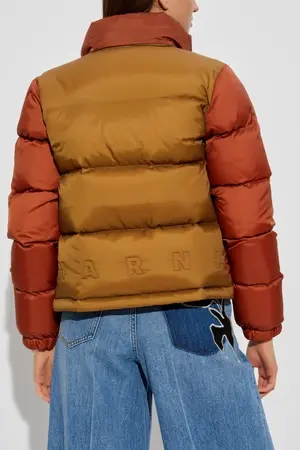 Marni Down Jacket With Stand-up Collar