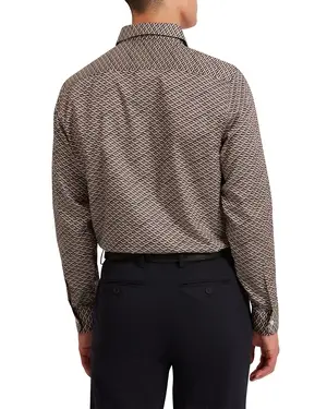 Ted Baker London Agnar Long Sleeved Regular Fit Button Down Shirt - Multicolor