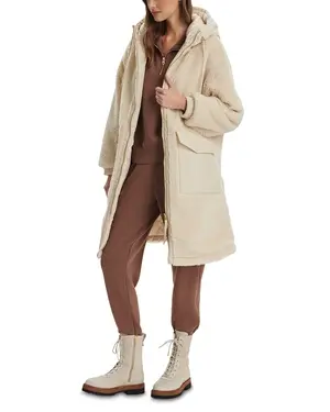 Varley Cyrus Faux Fur Reversible Coat