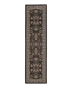 ORIENTAL WEAVERS Ariana 213k Runner Area Rug 2'7 X 9'4 - Black