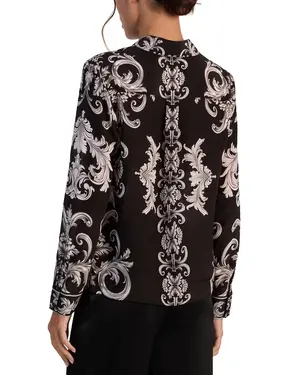 Alice + Olivia Willa Silk Tee