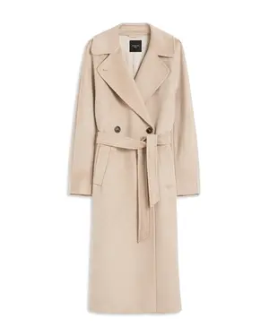 Max Mara Resina Wool Belted Coat