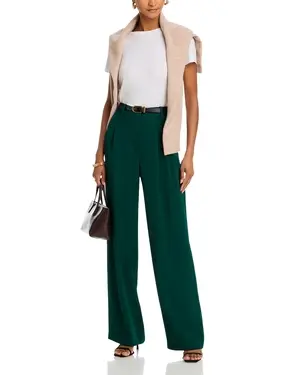 French Connection Harrie Suiting Trousers - Evergreen
