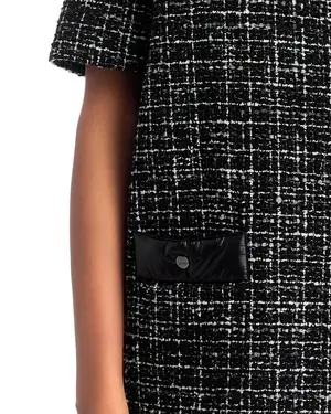 Herno Tweed Shift Dress